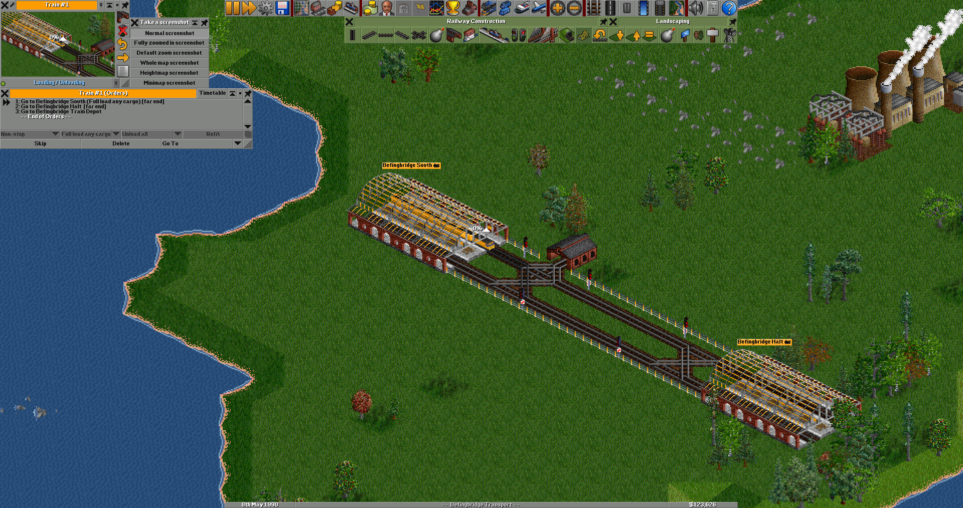 Some Thoughts on Rail Network Design : r/openttd